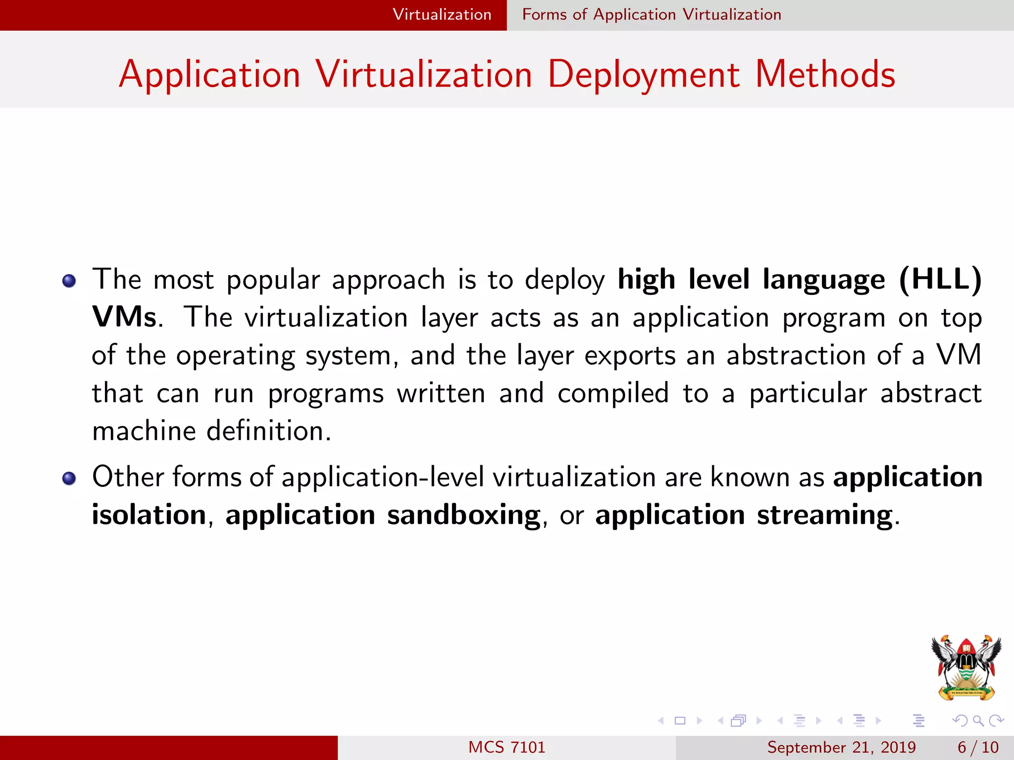 Application Virtualization presentation | PDF