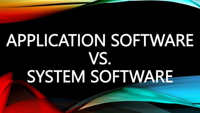 APPLICATION VS SYSTEM.pptx | Free Download