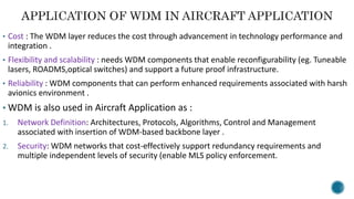 Application WDM(wavelength division multiplexing) For COMPSE | PPTX