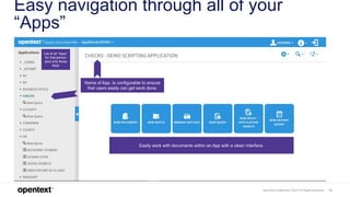 OpenText ApplicationXtender -the basics | PPT