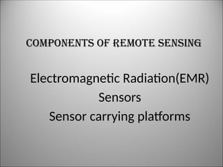 Application of GIS and Remote sensing in Civil Engineering | PPT