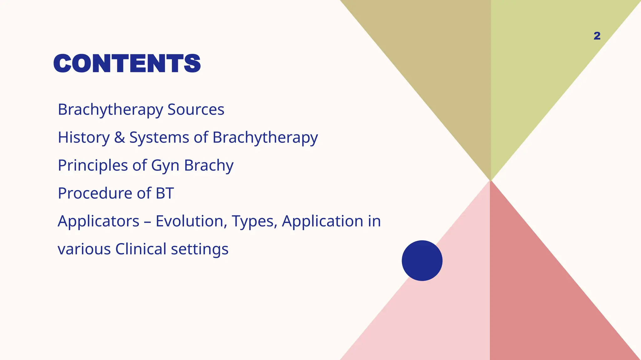 Applicators for Brachytherapy in Ca cervix.pptx