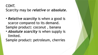 APPLIED-ECONOMICS-PPT GRADE 12 FIRST SEMESTER | PPTX