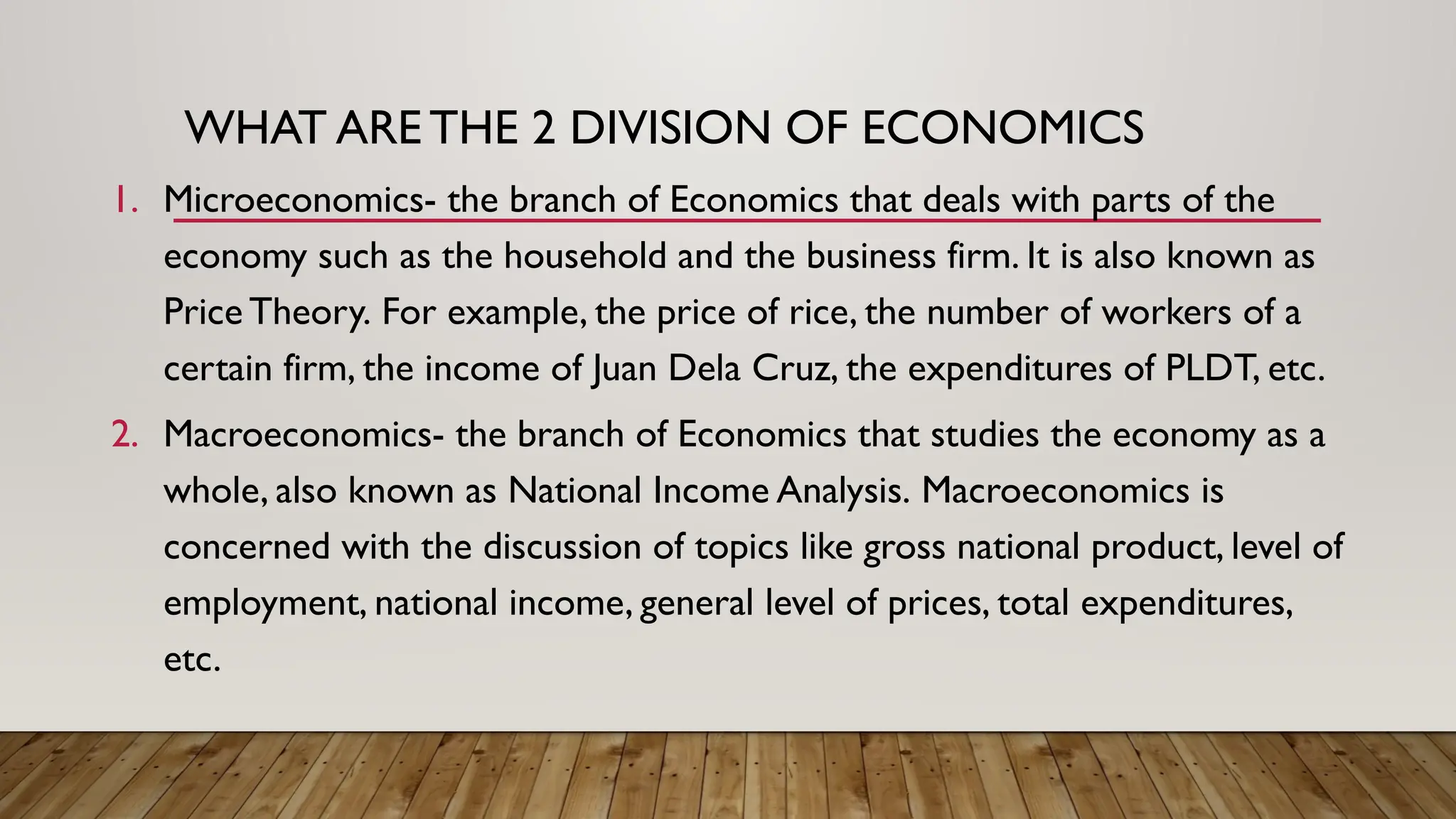 applied economics module 1 grade 11 st. thomas | PPTX