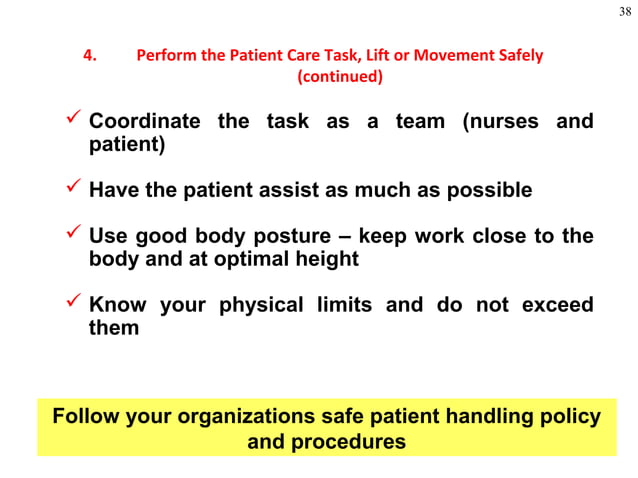 Applied ergonomics-for-nurses-and-health-care-workers-slides | PPT ...