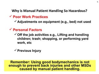 Ergonomic Principles For Nurses