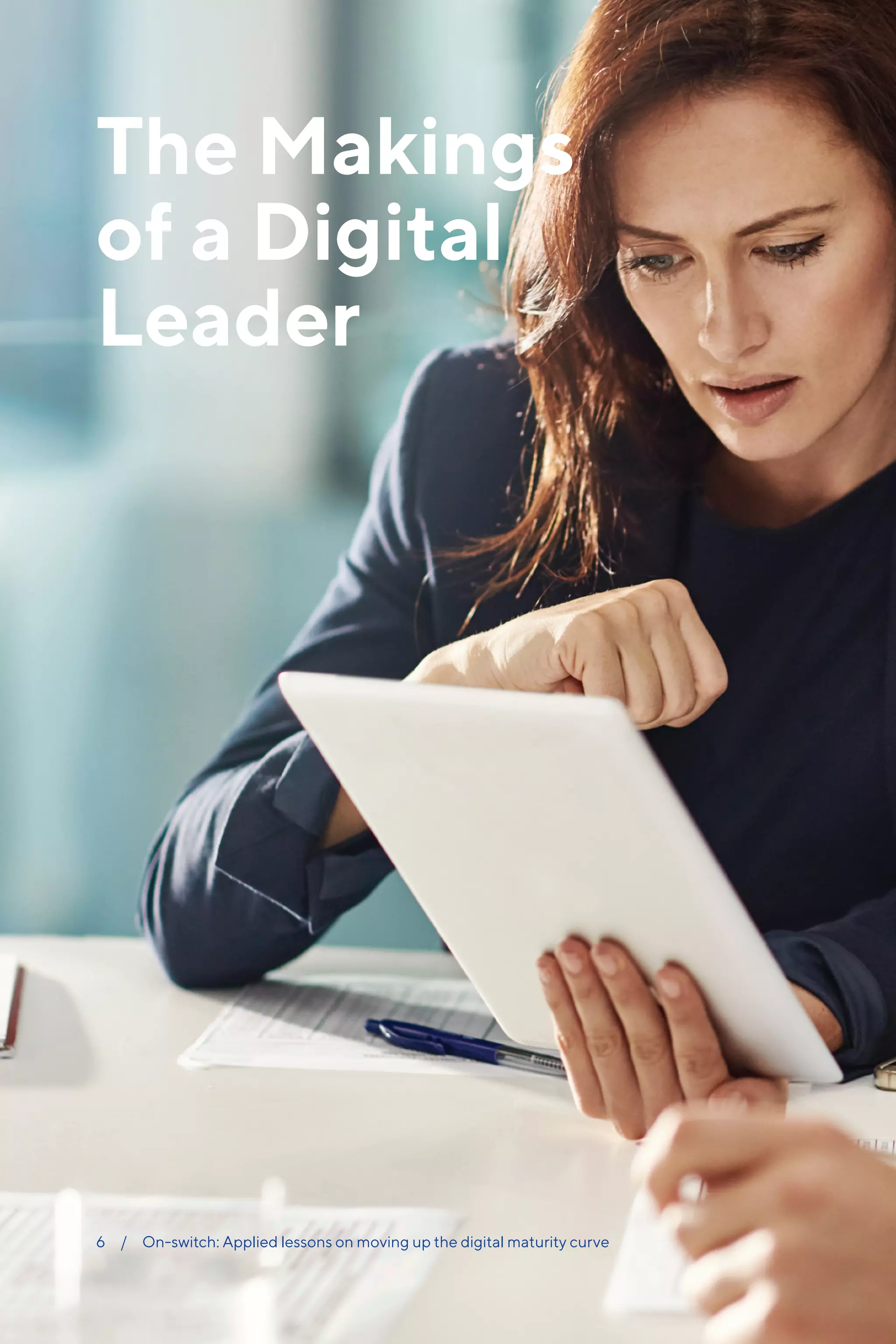 On-switch: Applied Lessons on Moving up the Digital Maturity Curve | PDF
