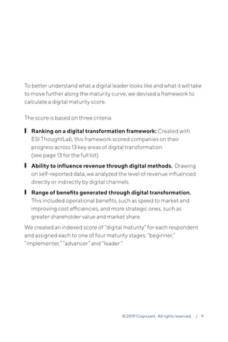 On-switch: Applied Lessons on Moving up the Digital Maturity Curve | PDF