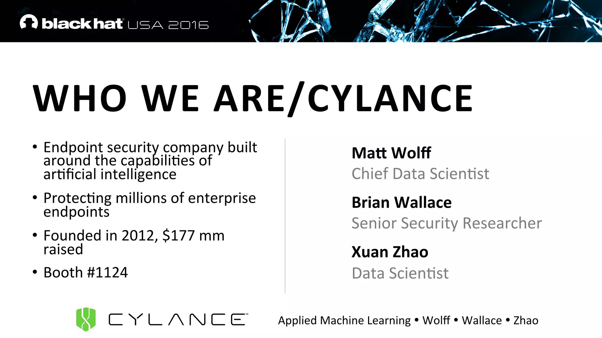 Applied Machine Learning For Data Exfiltration And Other Fun Topics Ppt