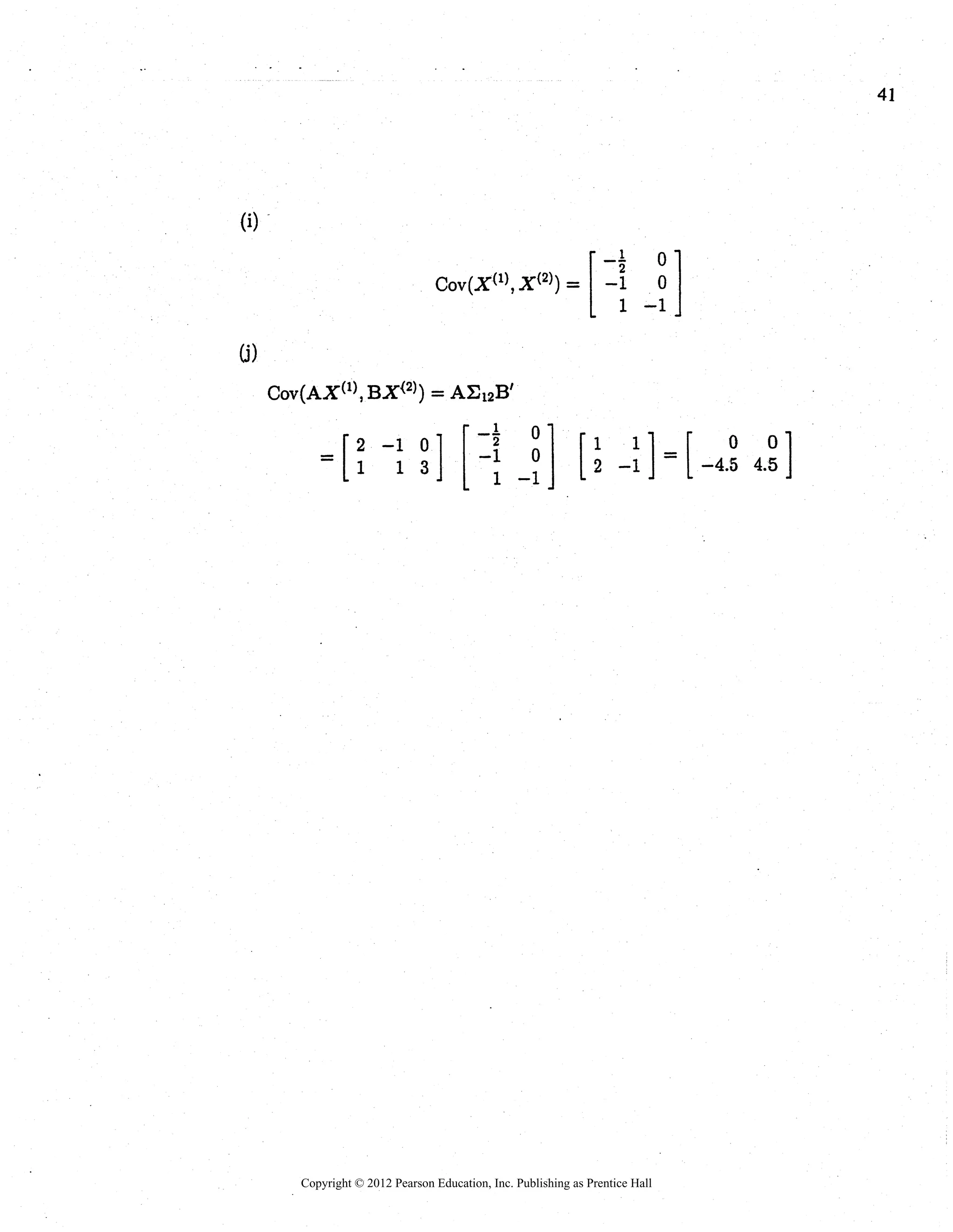 Applied Multivariate Statistical Analysis 6th Edition Johnson Solutions Manual | PDF