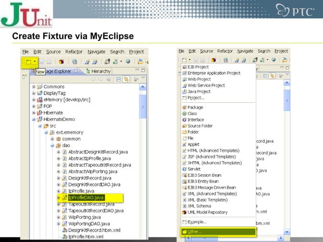 Applied Myeclipse And Junit To Do Hibernate Code Gen And Testing Ppt