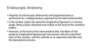 Applied Anatomy and Percutaneous Approaches to the Lumbar spine | PPTX