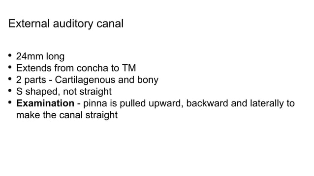 Applied anatomy of external ear | PPTX