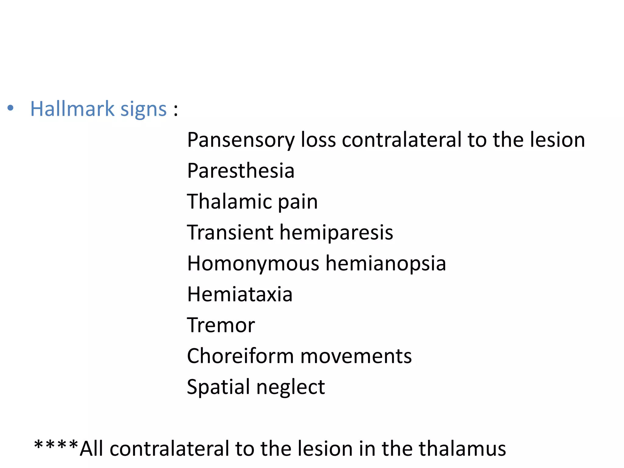 Applied anatomy of thalamus | PPTX