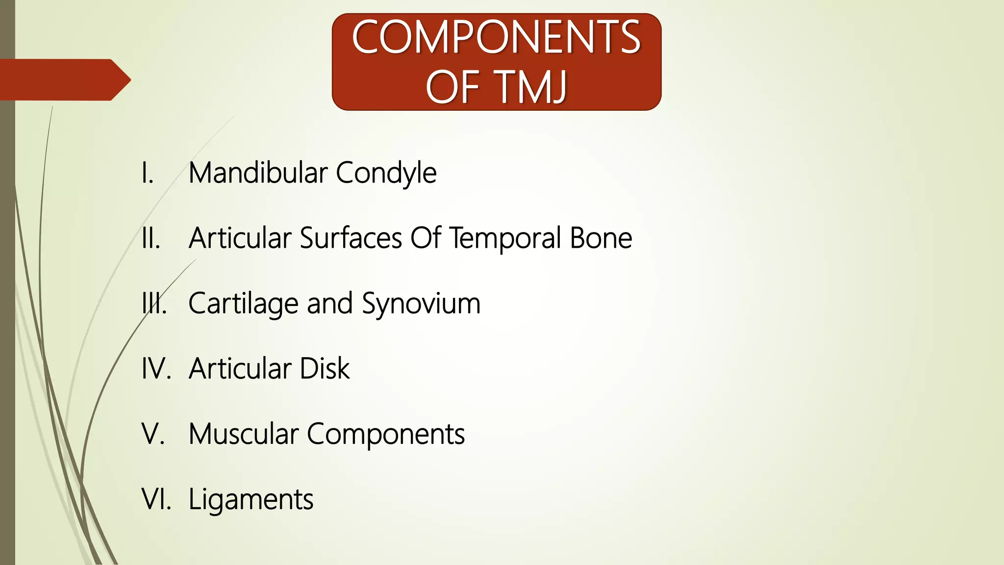 Applied anatomy of tmj | PPTX