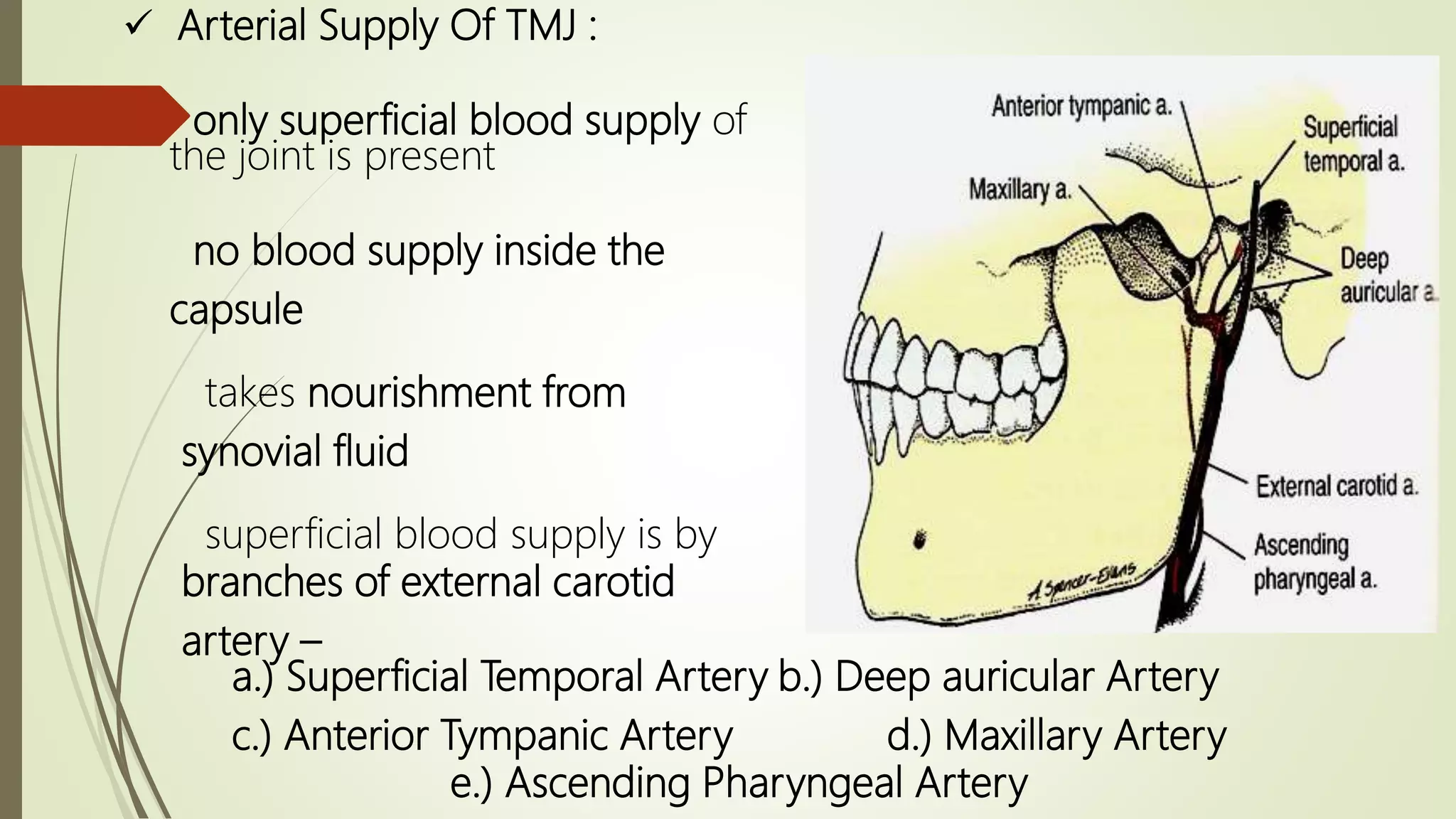 Applied anatomy of tmj | PPTX