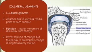 Applied anatomy of tmj | PPTX