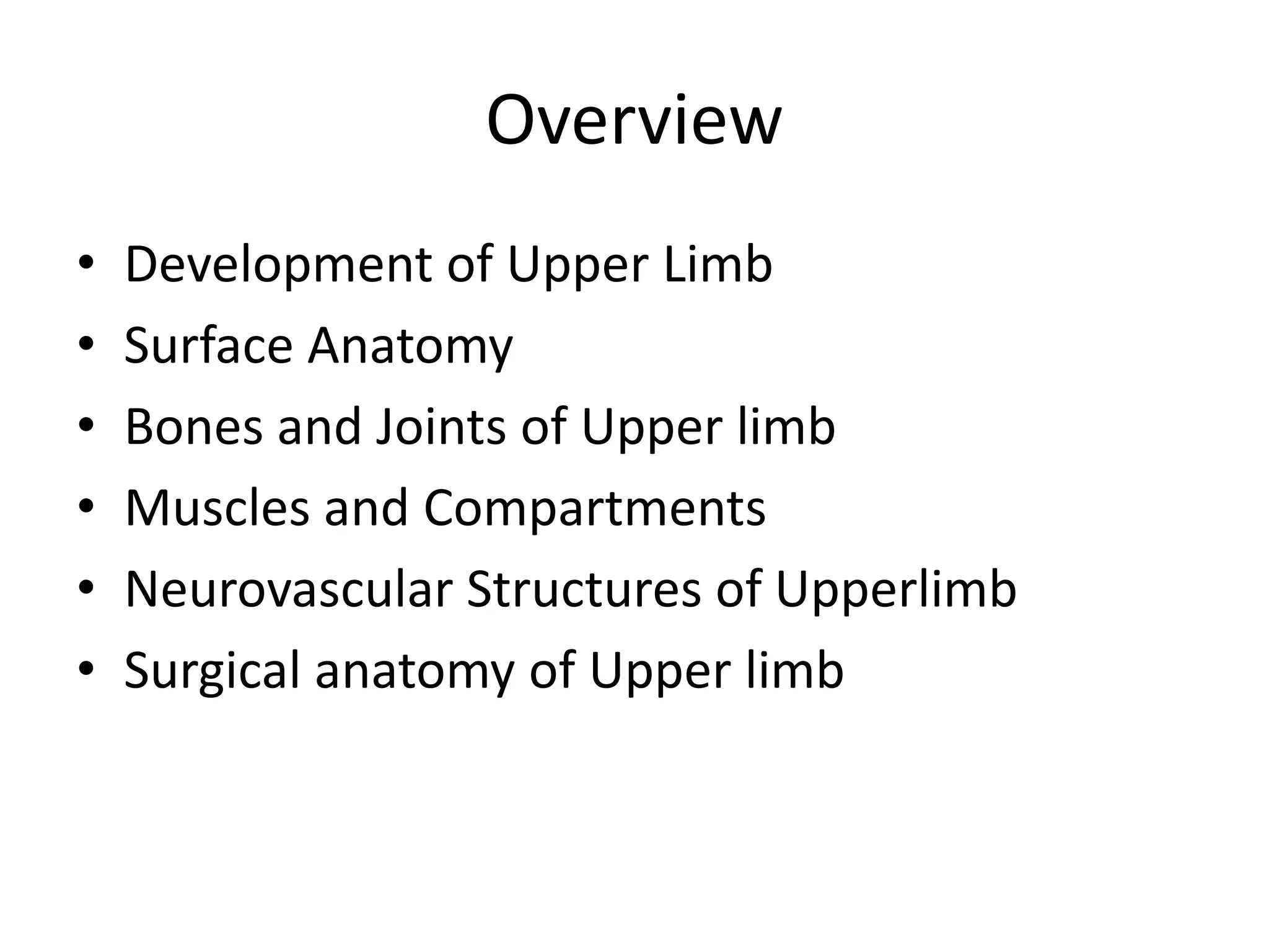 Applied anatomy of Upper limb | PPTX