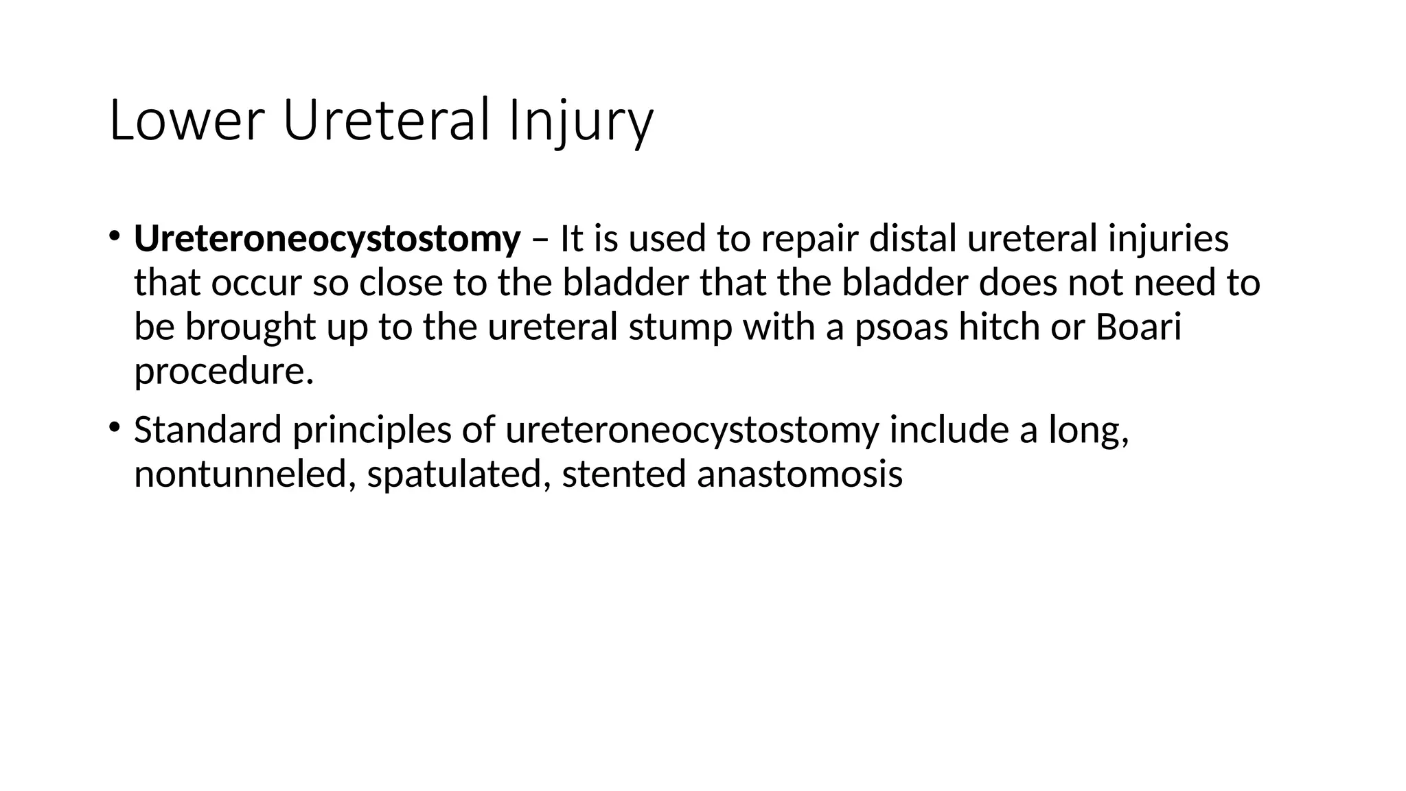 Applied Anatomy of Ureter in detail for urologist | PPTX