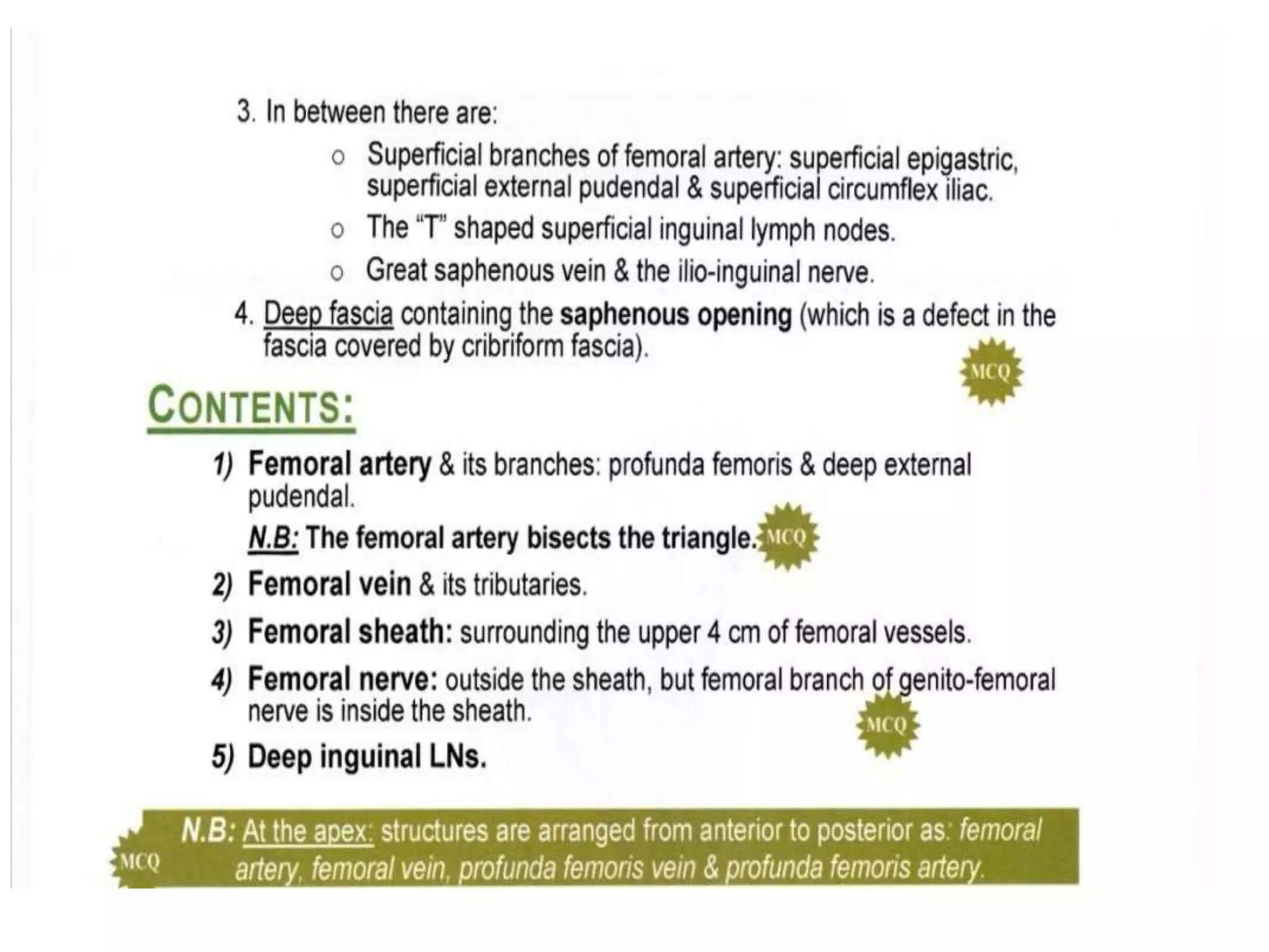 applied anatomy VS & Femoral Triangle of LL.pptx