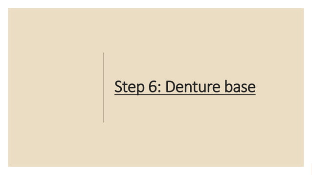 APPLIED ASPECTS OF CAST PARTIAL DENTURE DESIGNING.pptx | Oral care ...