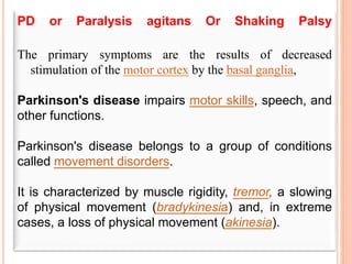 Applied BASAL GANGLIA.pptx | Physical Therapy | Wellness