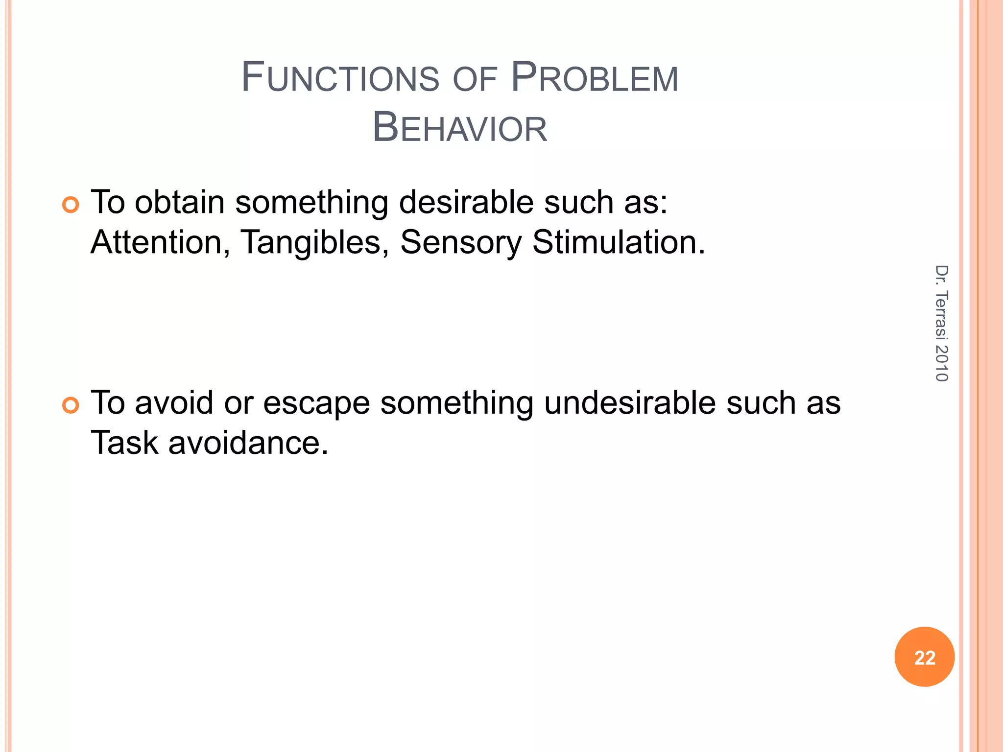 Applied behavior analysis | PPSX