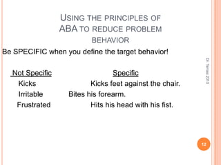 Applied behavior analysis | PPSX