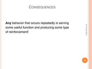 Applied behavior analysis | PPSX