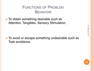 Applied behavior analysis | PPSX