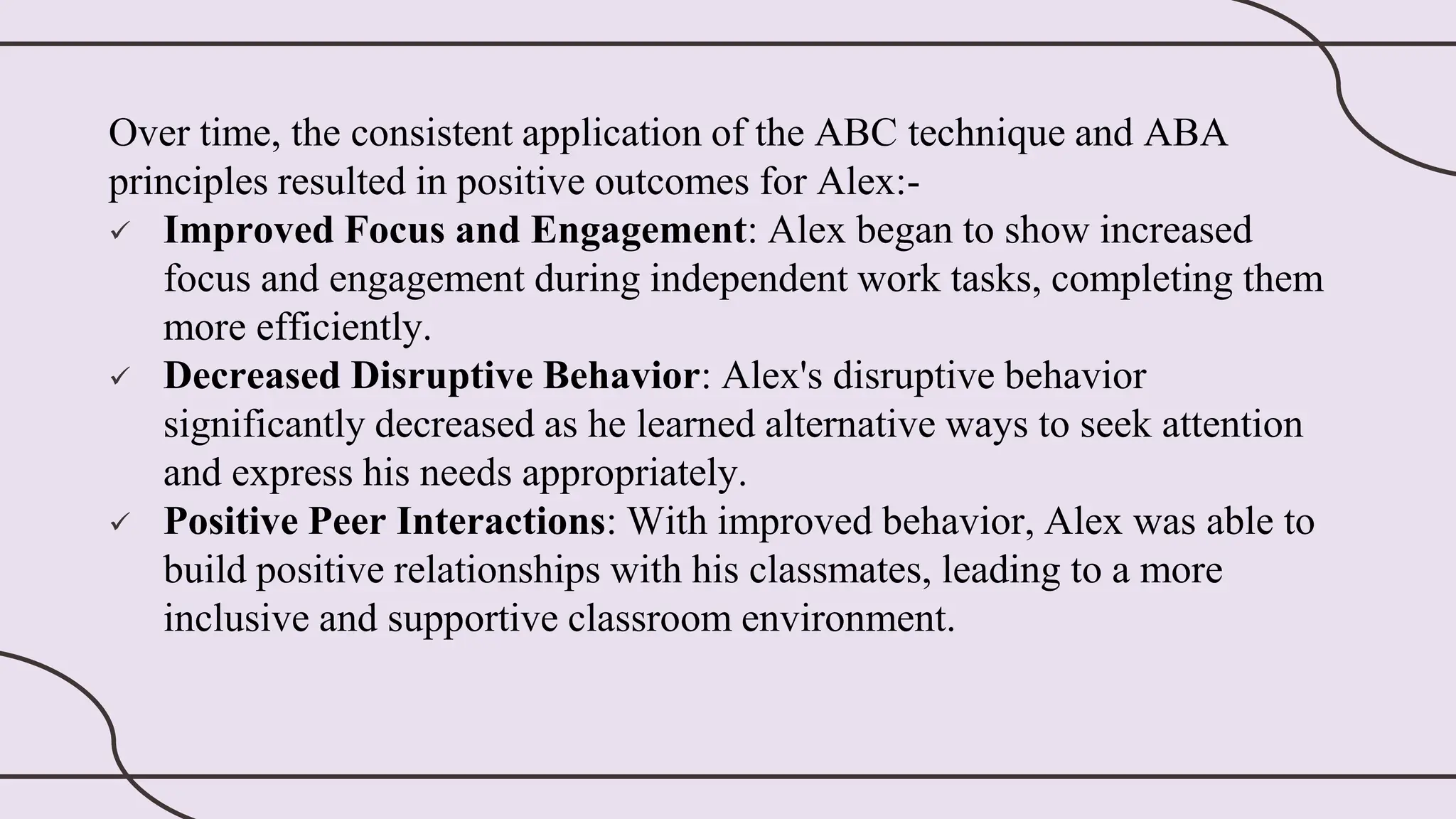 Applied Behavior Analysis (ABC technique) | PPTX