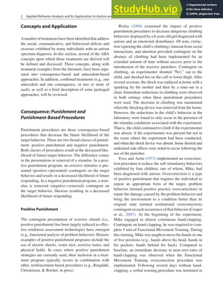 Applied Behavior Analysis For Children With Autism Spectrum Disorders | PDF