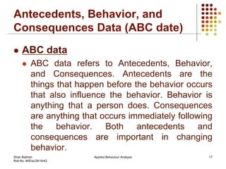 Applied behaviour analysis | PPTX | Parenting Babies and Toddlers ...