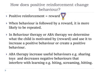Applied Behaviour Analysis (ABA) | PDF