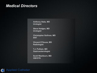 Applied catheter technologies, inc. | PPT