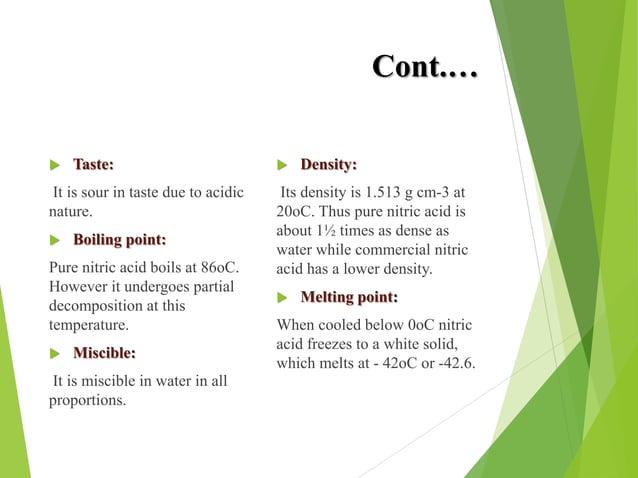 Nitric acid Preparation & Uses Raw materials, Flow sheet diagram unit ...