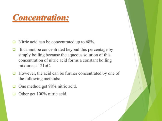 Nitric acid Preparation & Uses Raw materials, Flow sheet diagram unit ...