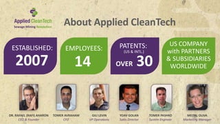 Applied CleanTech presentation on equitynet - November 2014 | PPTX | Environmental Services ...