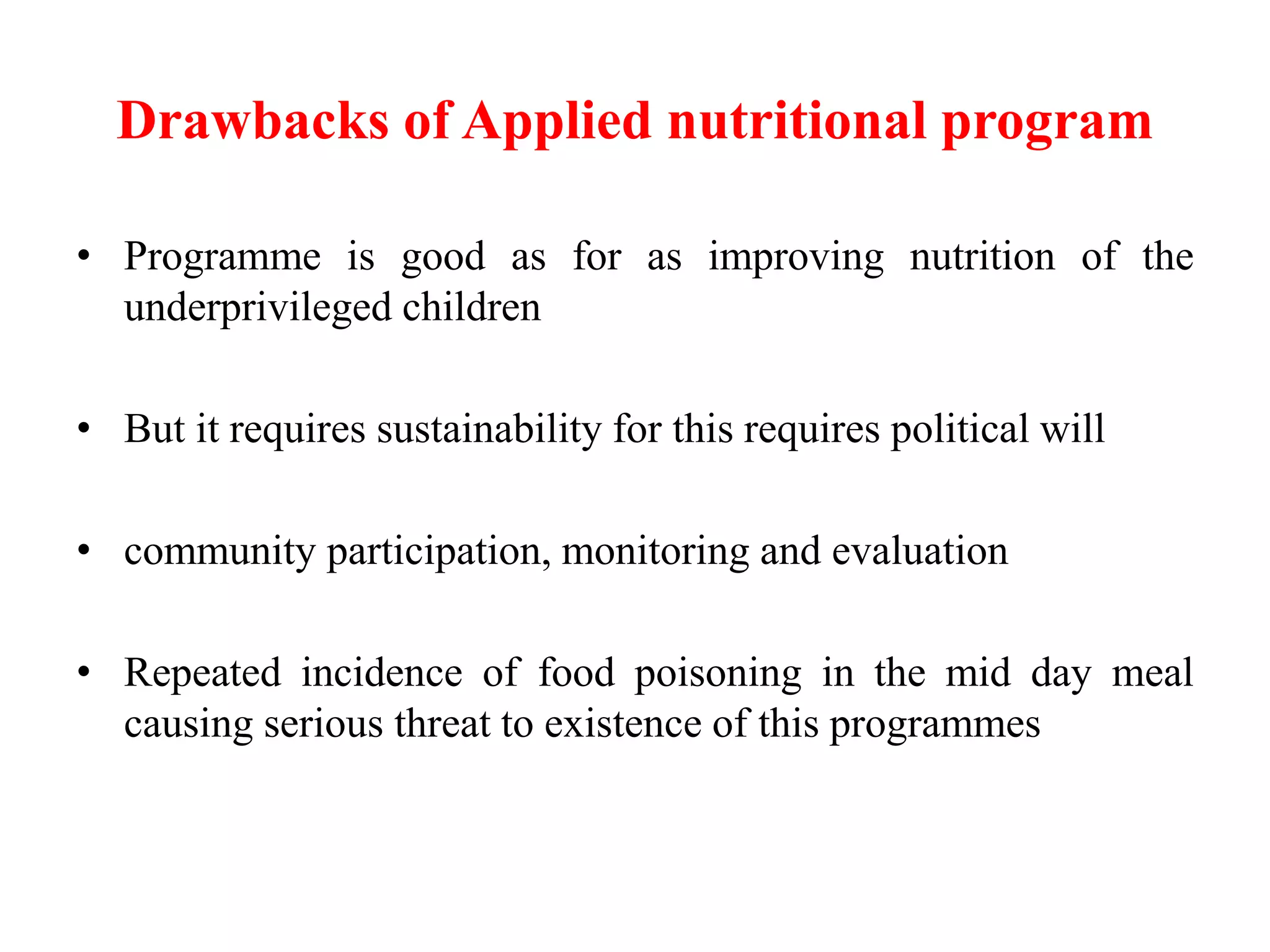 Applied community nutrition | PPTX