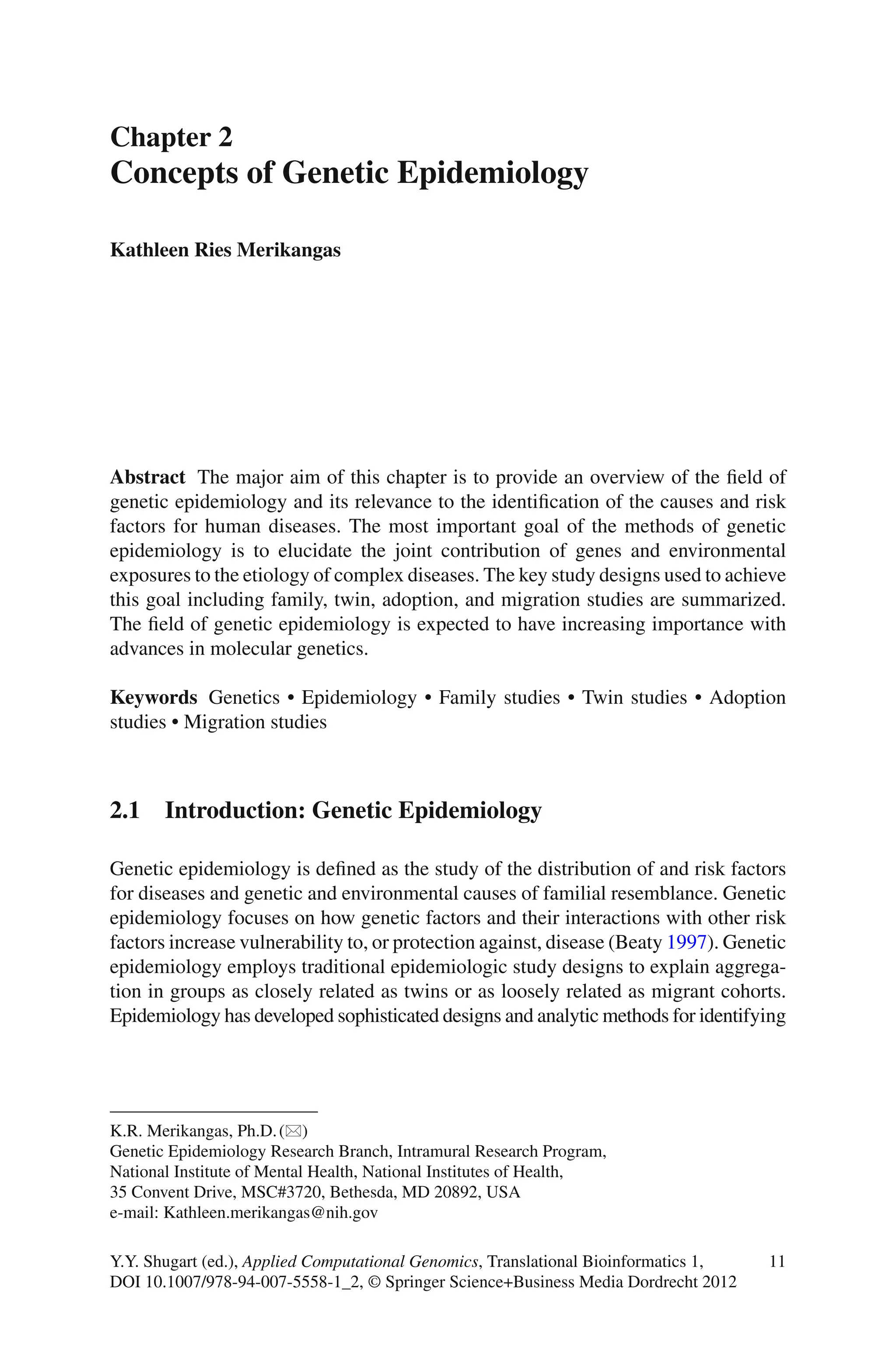 Applied Computational Genomics Pdf Genetics Science