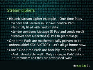 «Applied cryptanalysis stream ciphers» by Vladimir Garbuz | PPTX