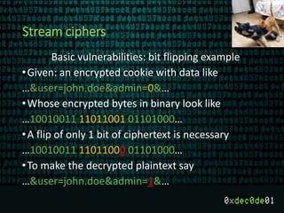 «Applied cryptanalysis stream ciphers» by Vladimir Garbuz | PPT