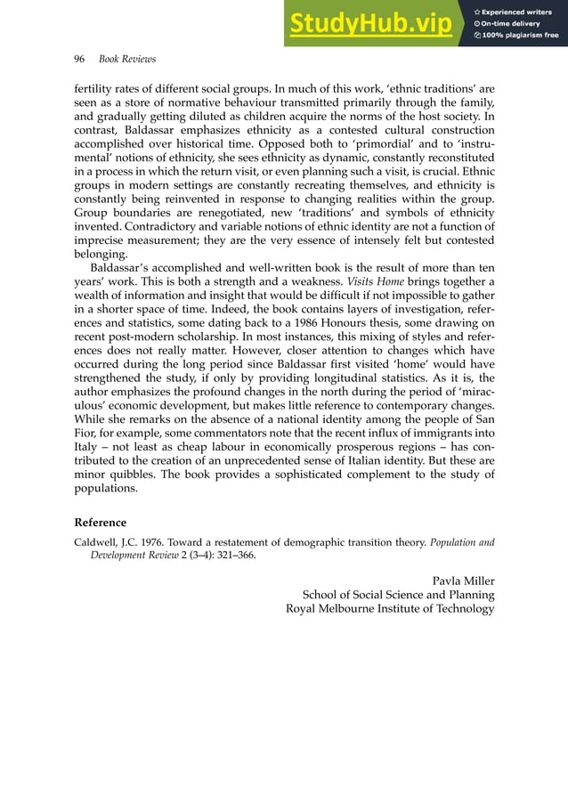 Applied Demography By J.S. Siegel | PDF