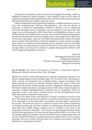 Applied Demography By J.S. Siegel | PDF