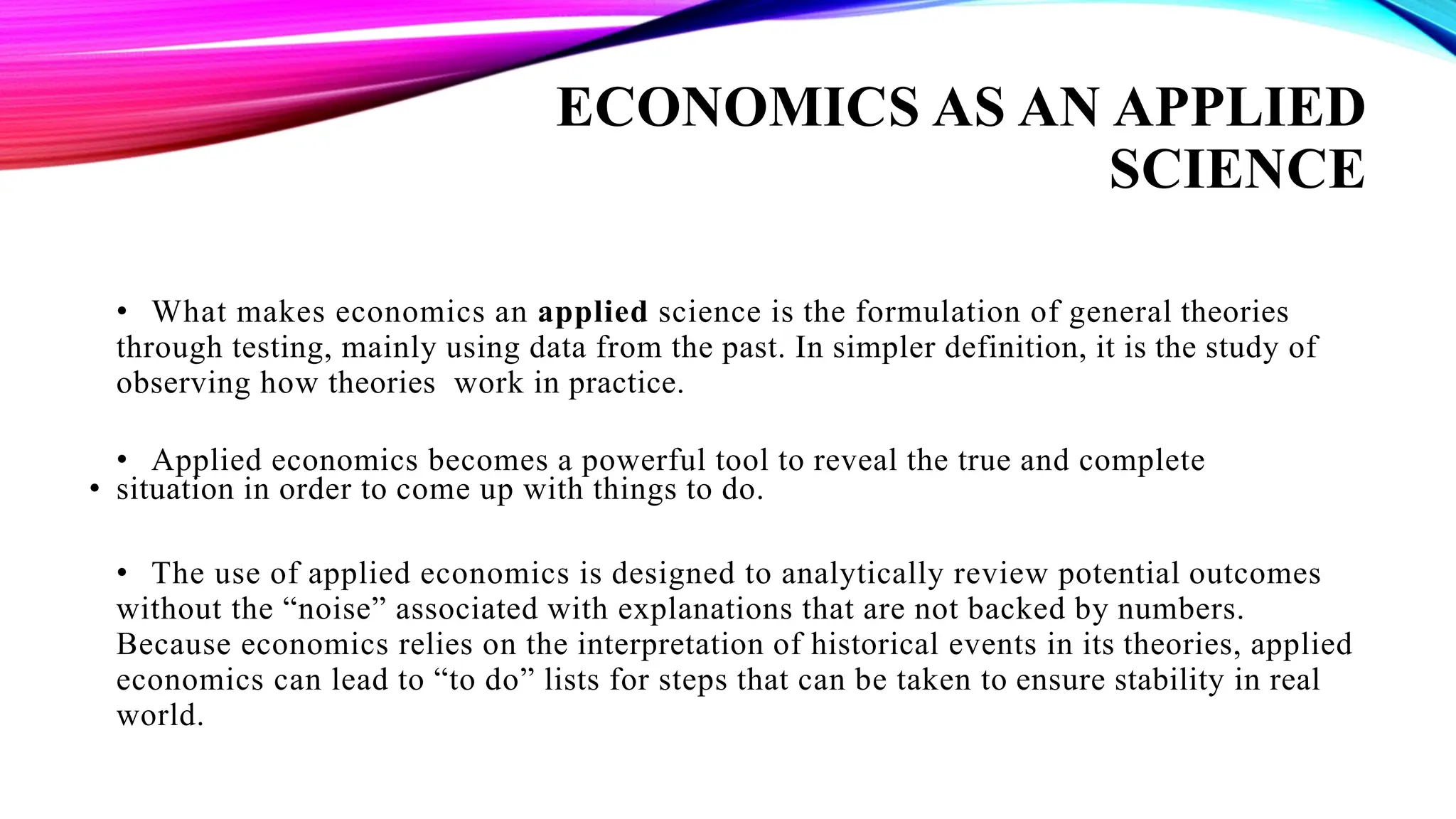 Applied Economicsssssssssssssss MODULE 1 | PPTX