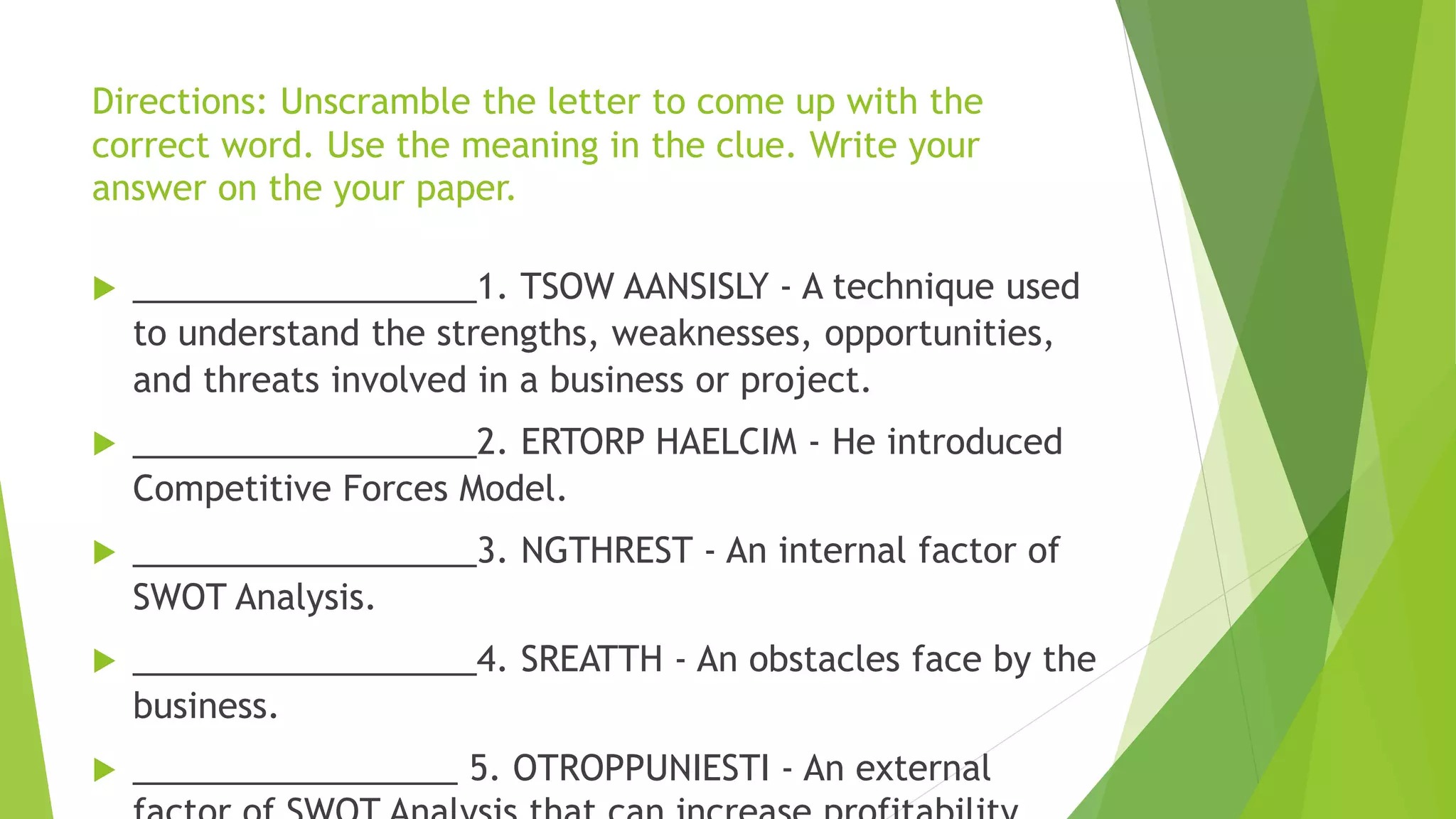 APPLIED ECON - SWOT.pptx