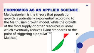 Applied Economics lesson (Economics as Social and Applied Science ) | PPTX
