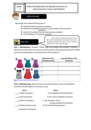 Applied economics module 2 final | PDF