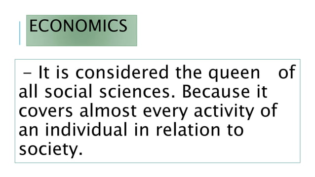 Introduction to Applied Economics Grade 12 | PPTX