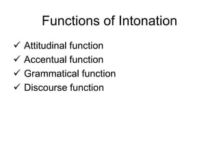 Applied english phonetics intonation | PPT